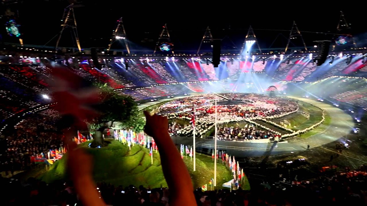 London 2012 Olympics Opening Ceremony - Arctic Monkeys Clip - YouTube