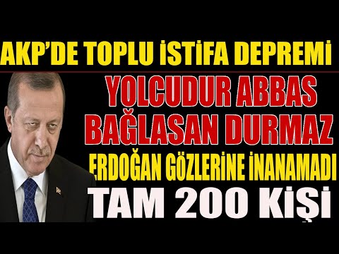 Saraya Toplu İstifa Şoku:  Erdoğan Şaşkın Tam 200 Kişi...#sondakika