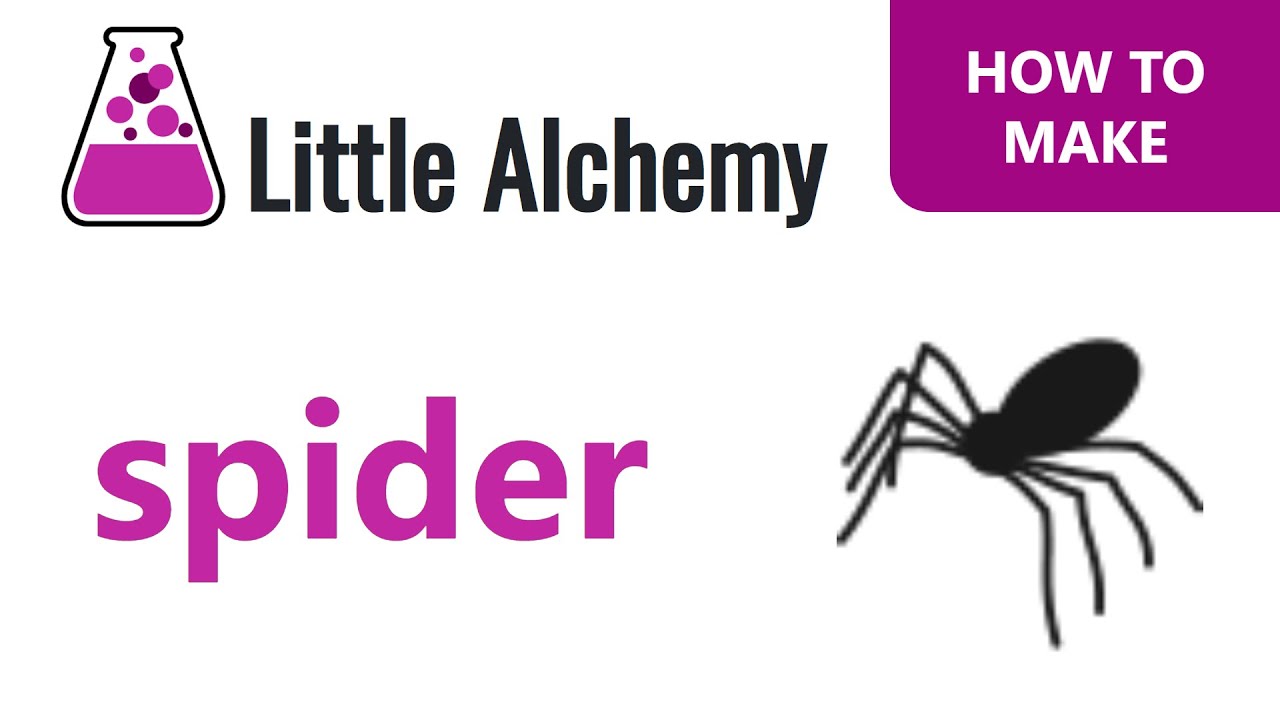 How To Make A Spider In Little Alchemy YouTube How To Make A Spider In Little Alchemy YouTube