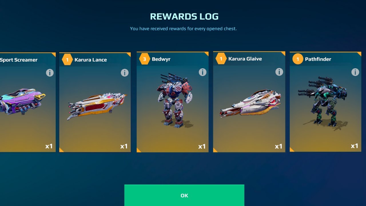War Robots: Opening 38,000 keys Special Edition Gold Chest opening # ...