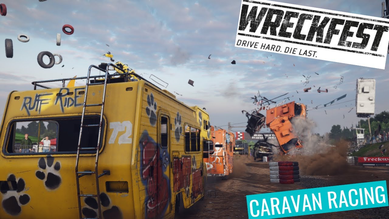 Wreckfest Crashes | Wreckfest Pinball Mod | Moon Gravity | Caravan ...