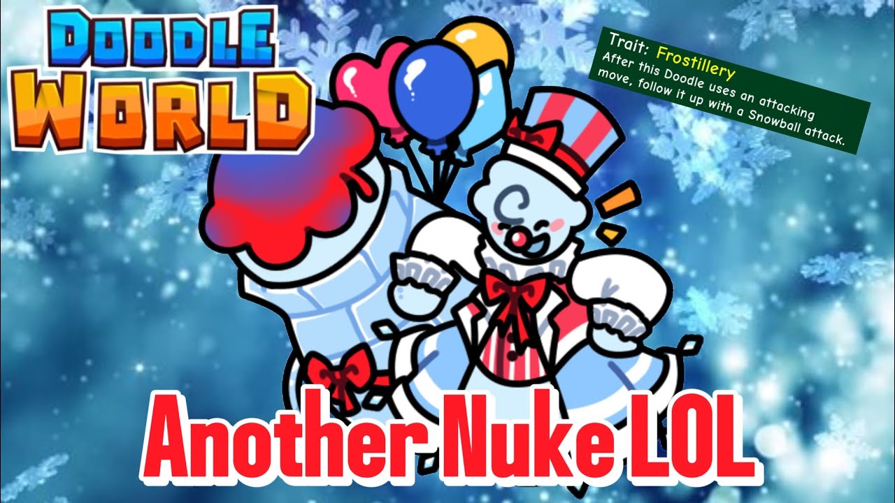Awakened Snowclowne is SO BUSTED! | Doodle World PvP | - YouTube