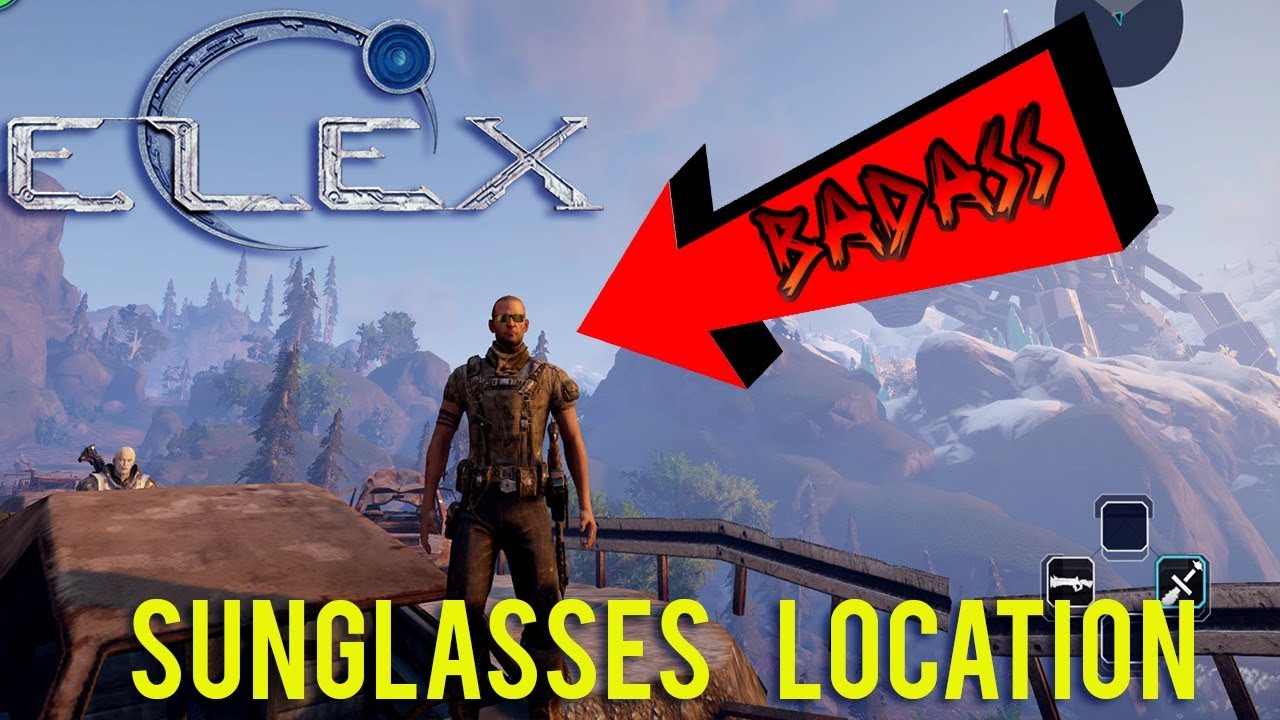 ELEX Guide - Sunglasses Location - BEST ITEM IN GAME - YouTube
