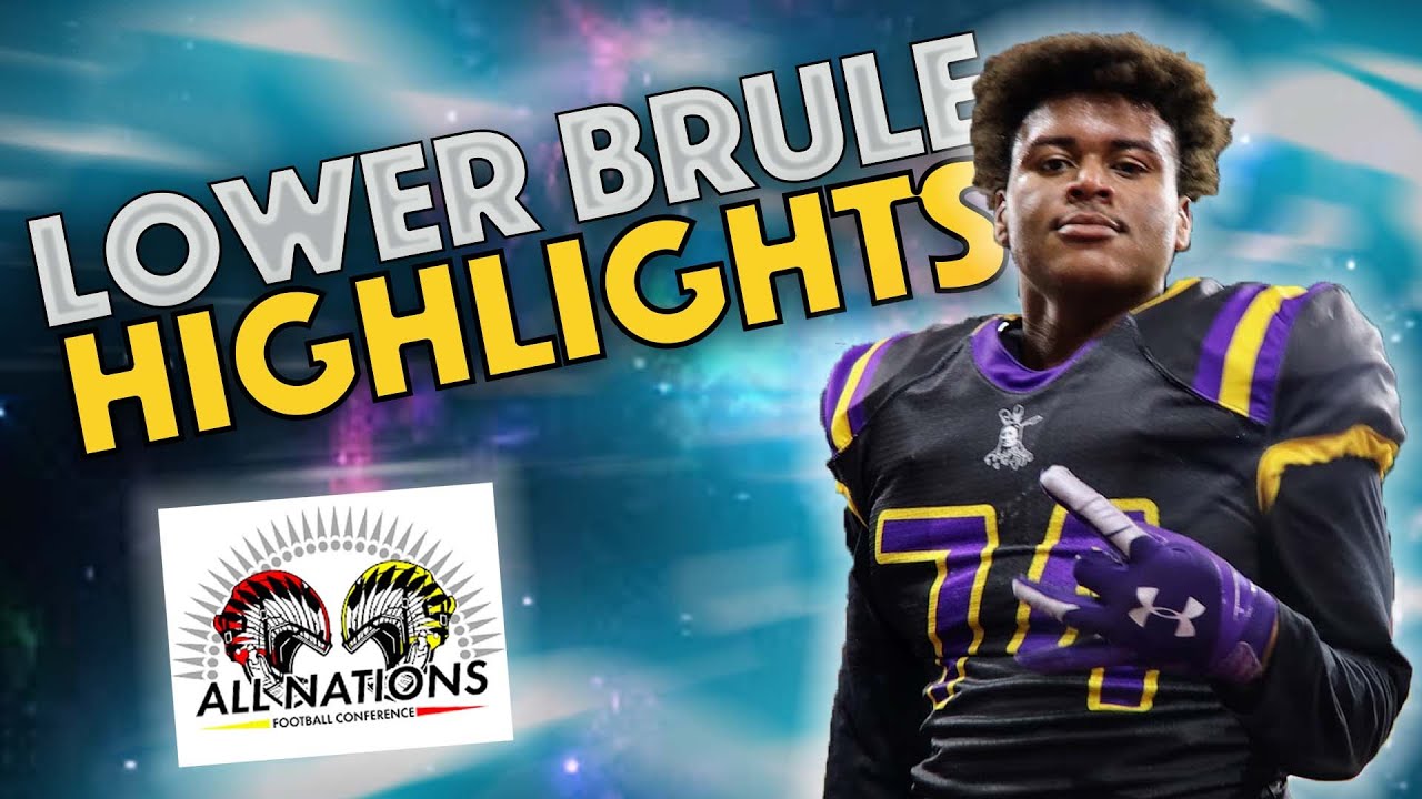 Lower Brule 2022 Football Highlights - YouTube