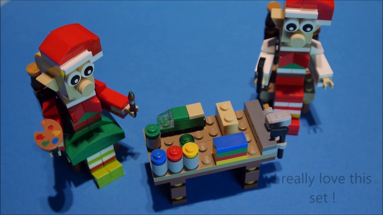 Lego 40205 Elf Workshop Review - YouTube