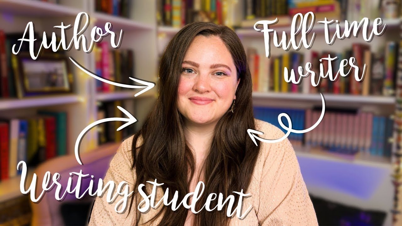 Day in the life of a full-time writer & writing student - YouTube
