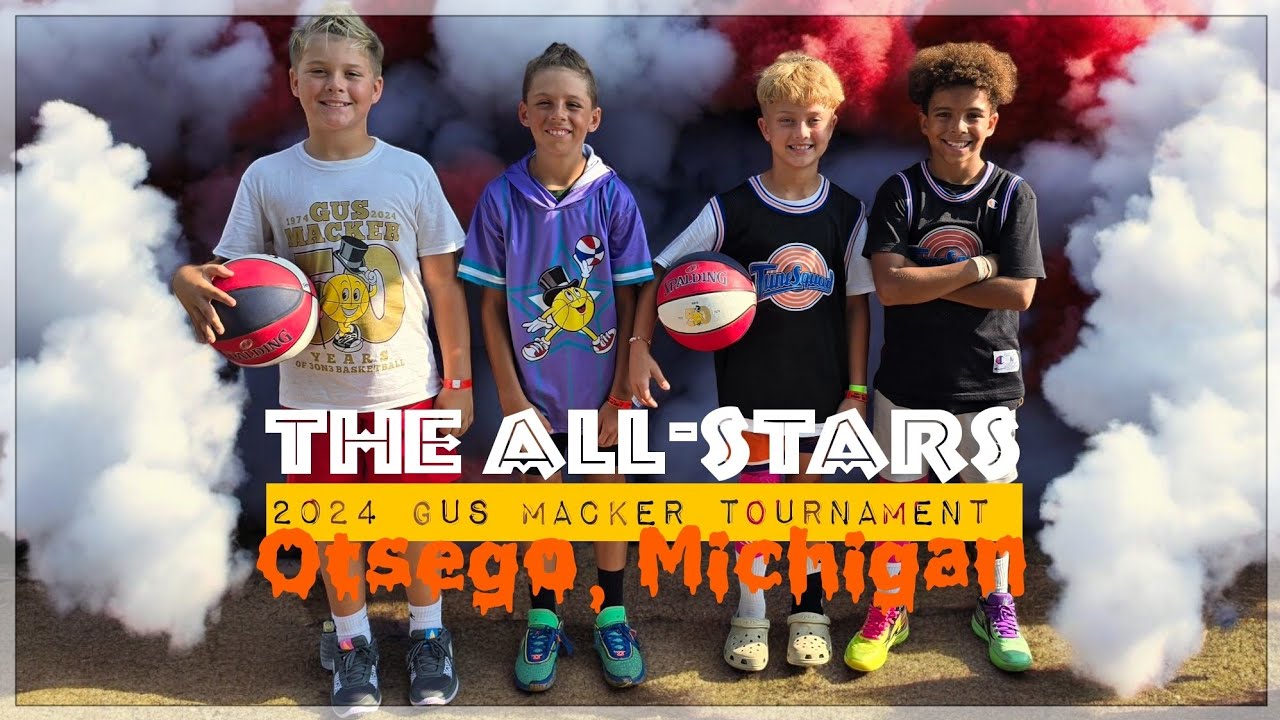 'The All-Stars' (2024 Gus Macker Tournament in Otsego, Mi - YouTube