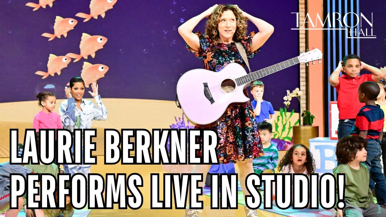 Laurie Berkner Delights Kids in Studio With "The Goldfish (Lets Go ...