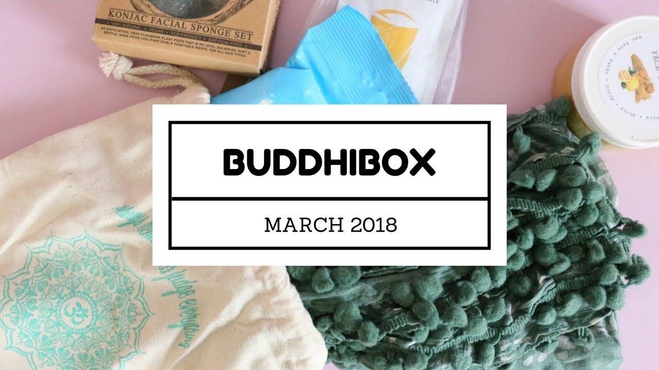 BuddhiBox Subscription Box Unboxing March 2018 - YouTube