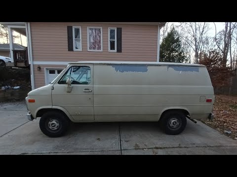1988 Chevy Van G20 wheel and tire transformation.. - YouTube