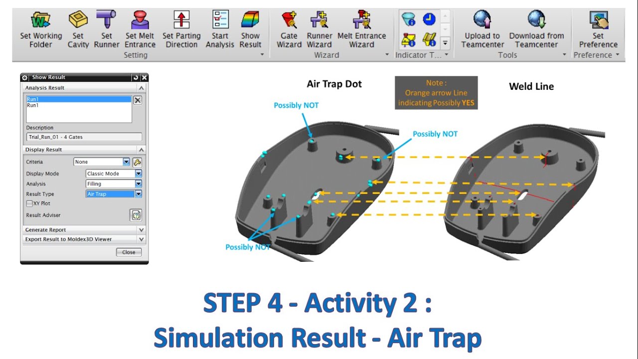 NX Easy Fill Advanced STEP 4 Post Processing & Analyze Result Activity ...