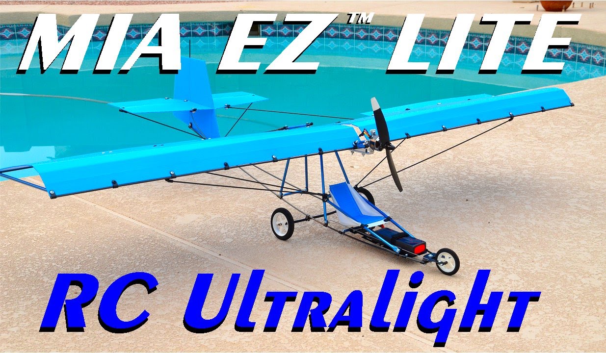 RC Ultralight - MIA EZ™ LITE - Sneak Peek - YouTube