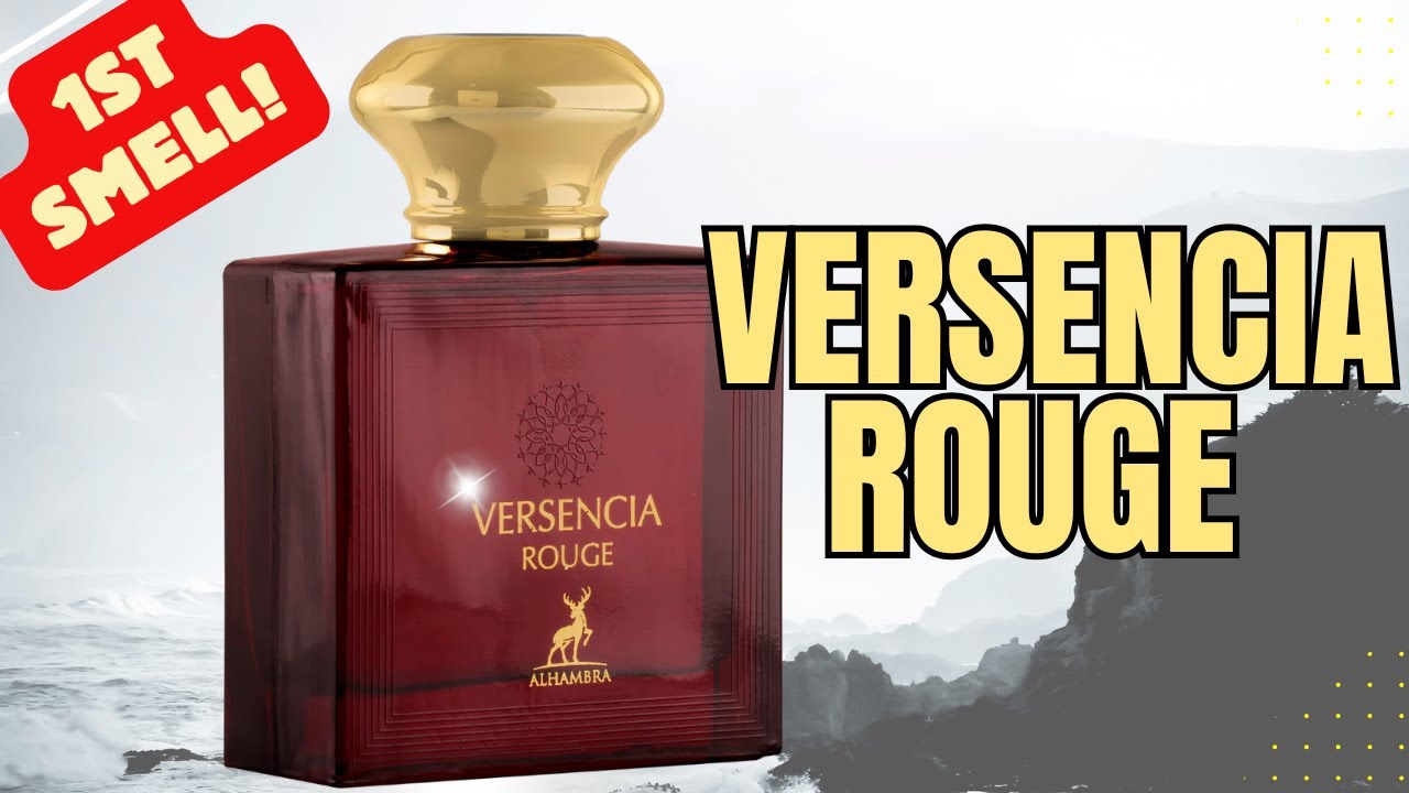 1st Smell Versencia Rouge Maison Alhambra! - YouTube