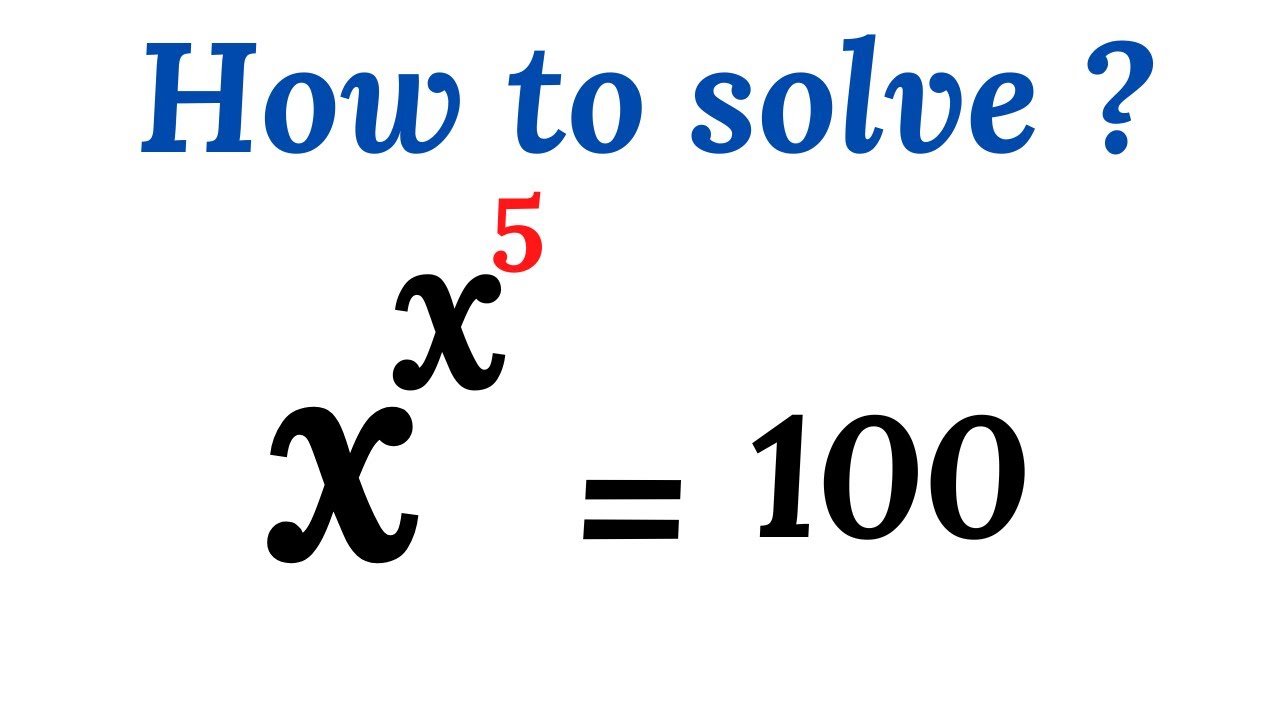 Math Olympiad Question | A Nice Math Problem - YouTube