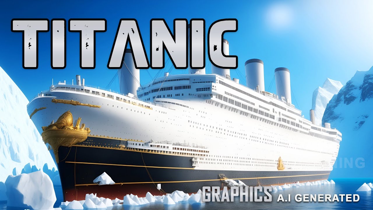 Titanic Graphics Generated By Artificial Intelligence - AI Entertaining ...
