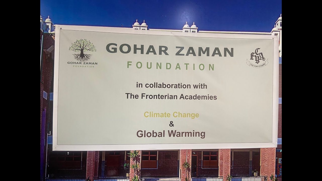 Gohar Zaman Foundation and Frontier Children's Academy Junior Section ...