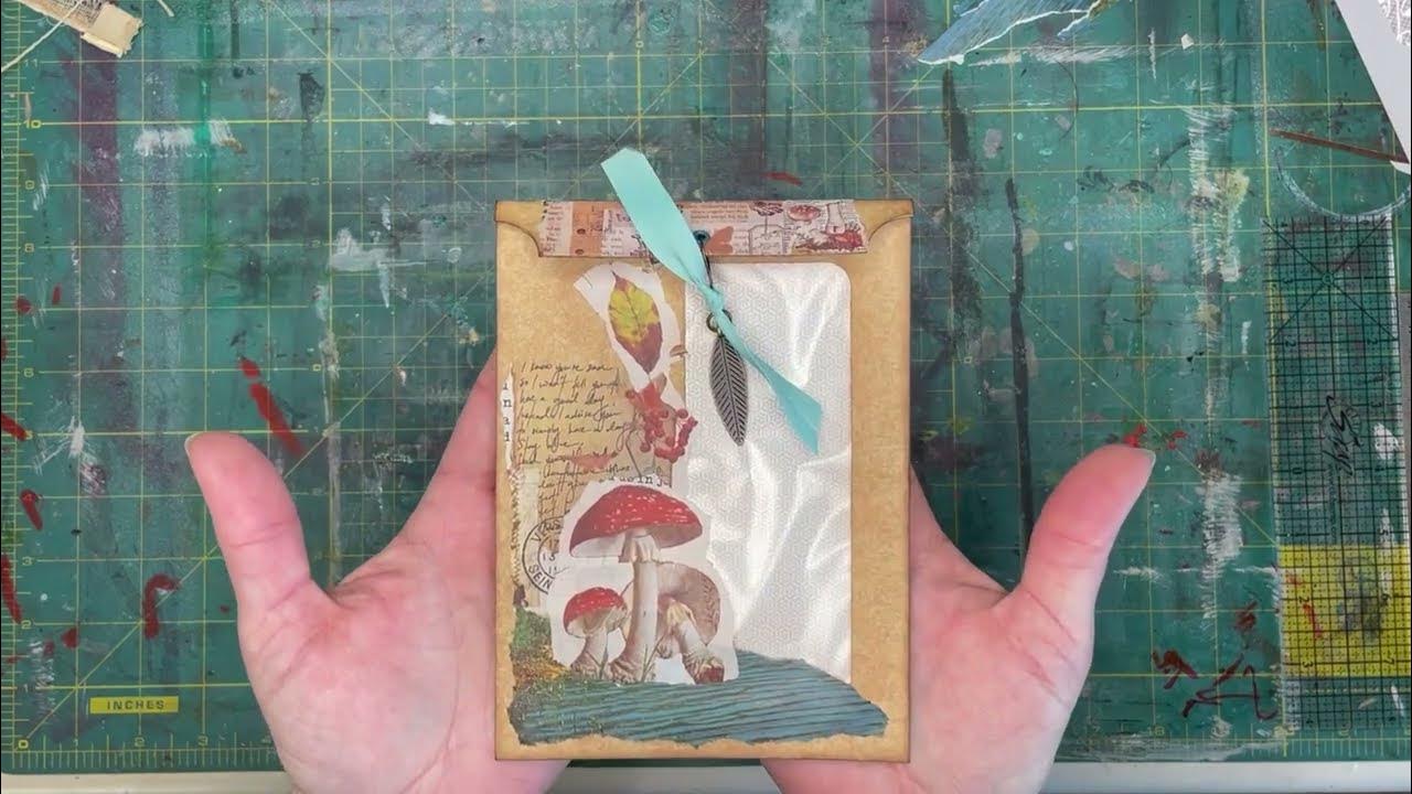 Pockets from Junk Mail Envelopes - YouTube