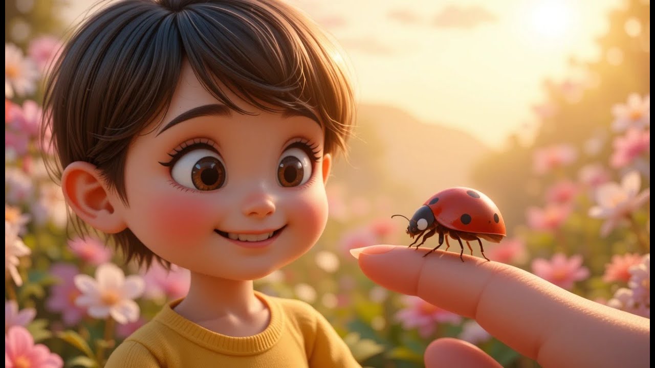 Itsy Bitsy Ladybug | Popular Nursery Rhyme | Educational Kids Songs ...