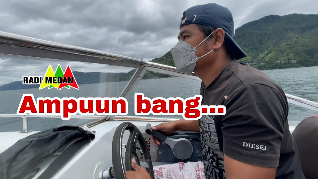 Speedboat Danau Toba Kecepatannya Setara Dengan 60 km / Jam - YouTube