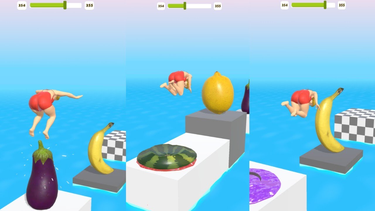 squeezy gril game play/350-355Level complete best jumpp squeezy gril# ...