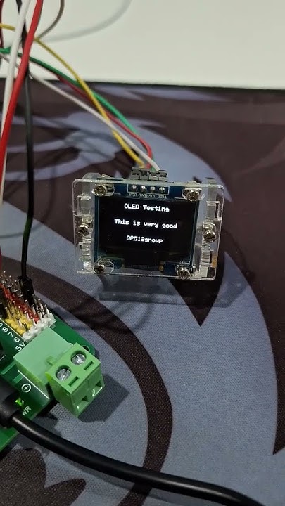 IoT Lab1 push button & OLED - YouTube