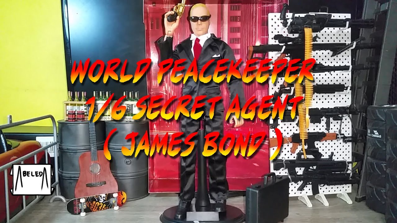world peacekeeper 1/6 secret agent ( james bond ) - YouTube