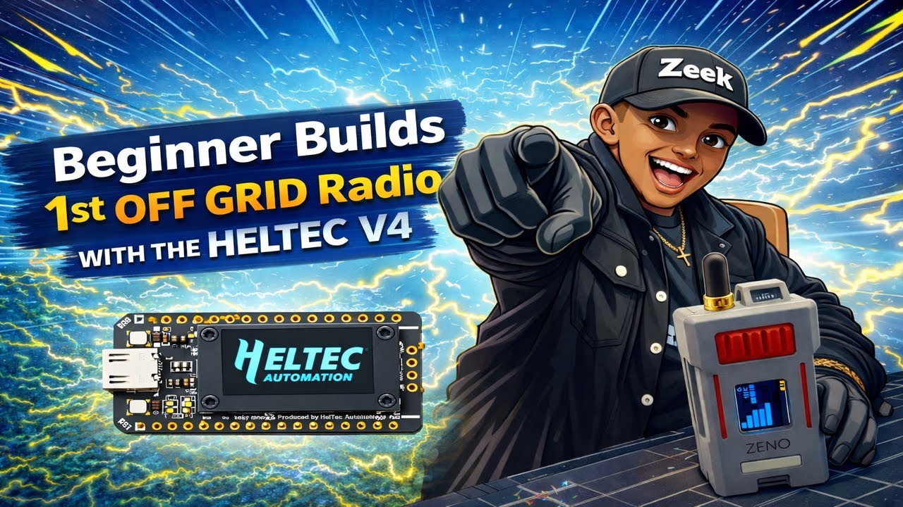 Off-Grid Ready | Heltec V4 Complete Build - YouTube