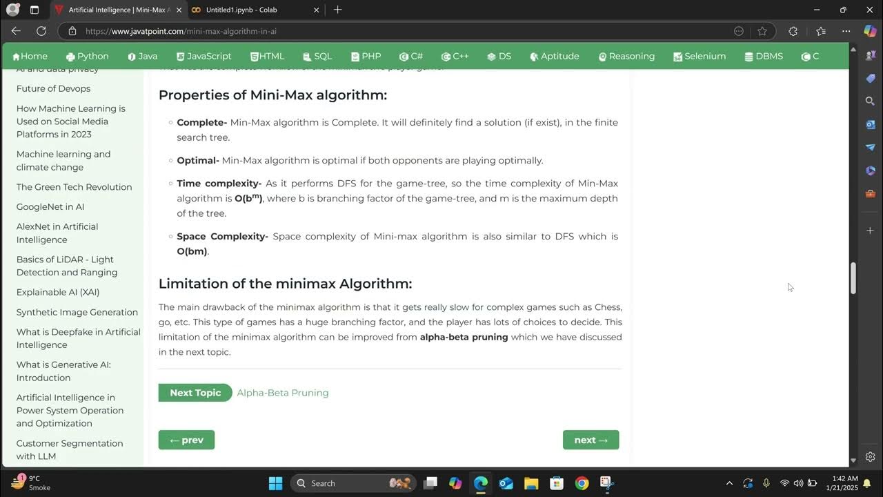 Implement Minmax in python - YouTube