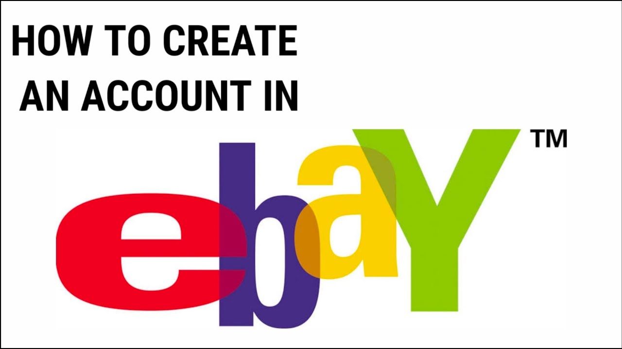 How to create an account in Ebay | How to use Ebay - YouTube
