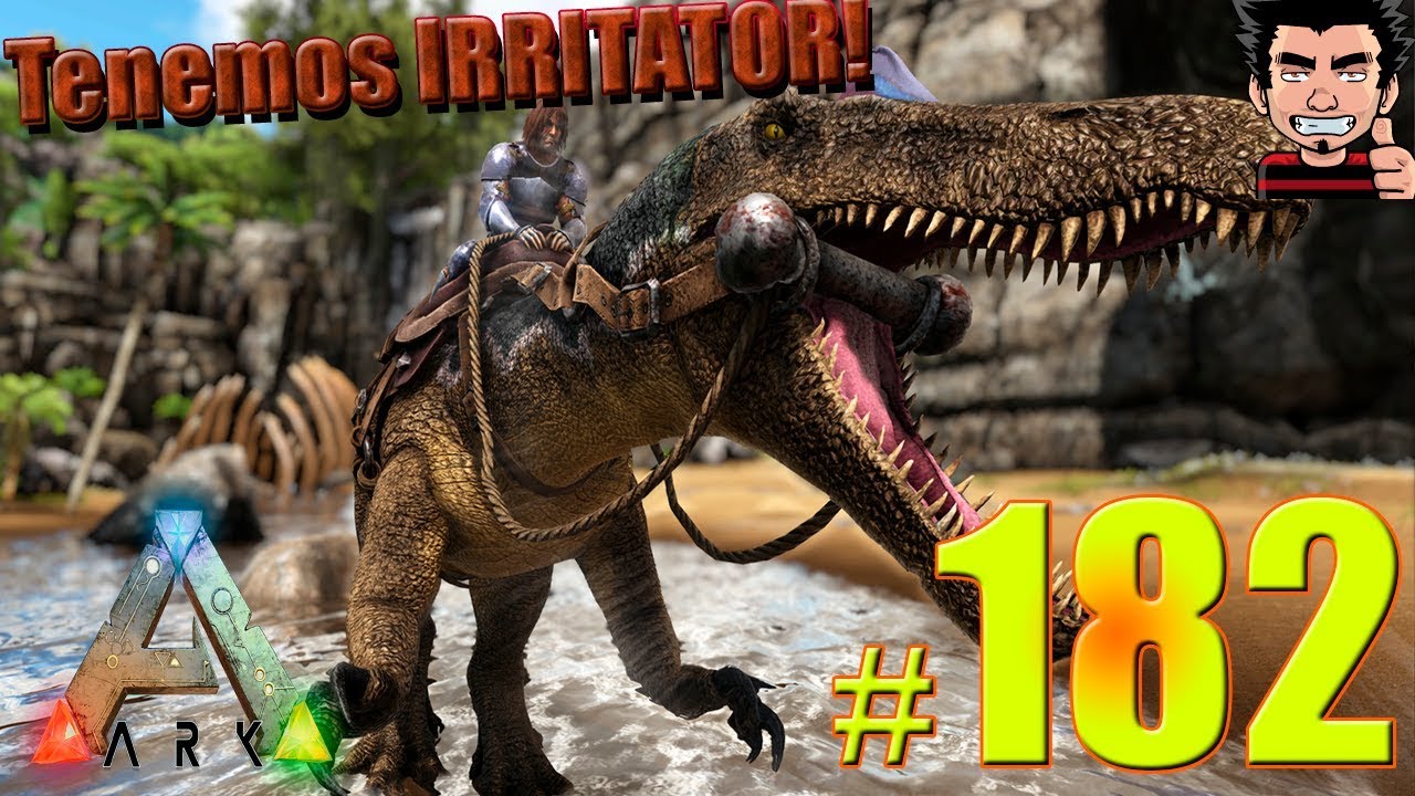 ARK SURVIVAL EVOLVED IRRITATOR Y HERRERASAURUS EL REY DEL NARCOTICO ...