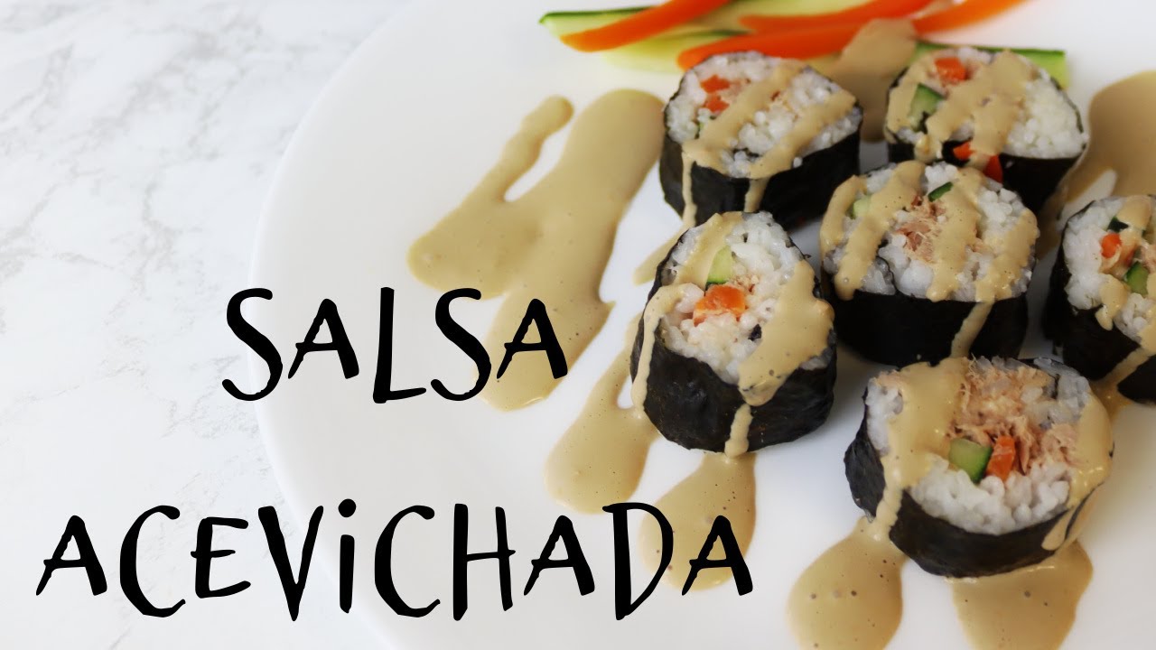 Salsa Acevichada para los Makis, PRINCIPIANTES I Lorentix - YouTube
