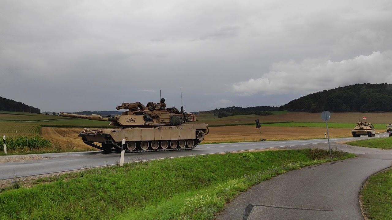 US Army Hohenfels Truppentransport - YouTube