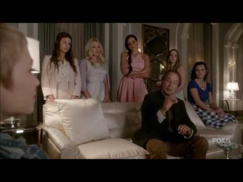 Scream Queens 1x07 - Grace and Pete interrogates Feather - YouTube