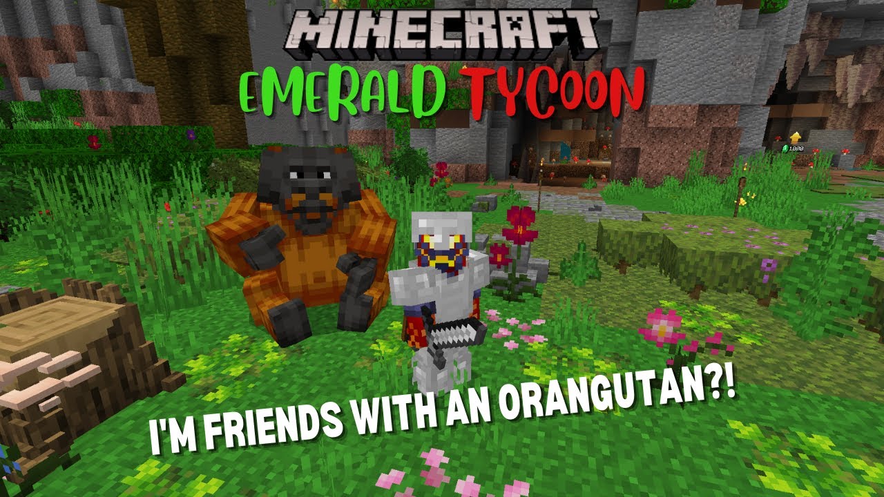 Minecraft Emerald Tycoon Map: Completing the Jungle Biome + Found a New Friend - Minecraft Maps ...