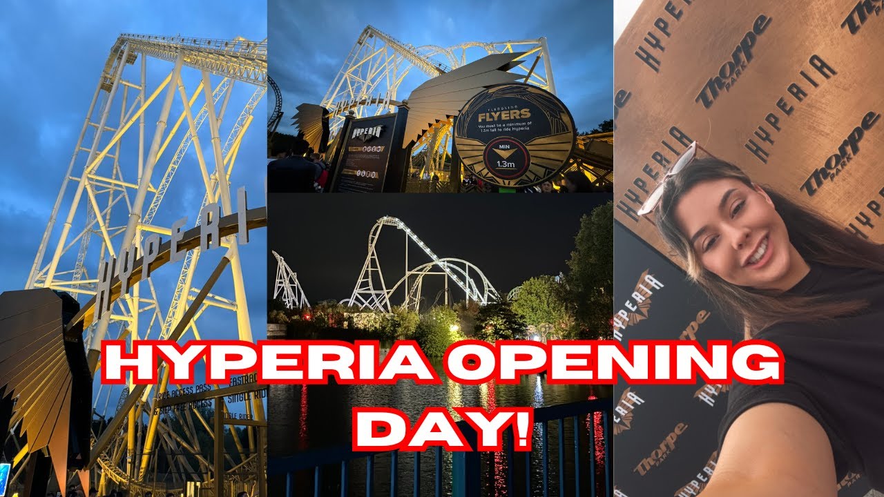 A Chaotic HYPERIA Opening Day Vlog! - YouTube