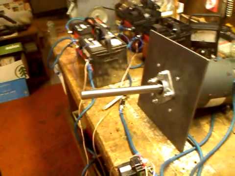 DIY Electric Tractor Part 1 - 48 Volt Electric Motor - YouTube