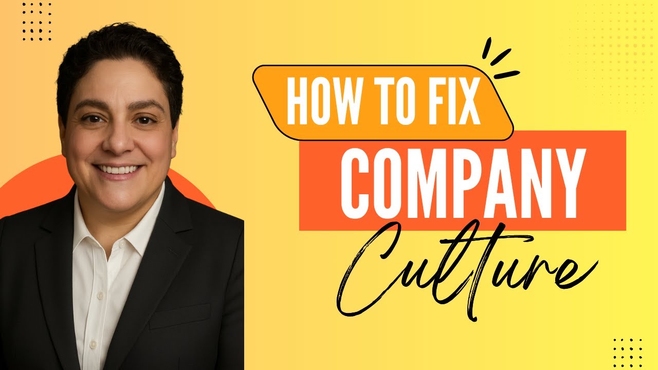 1345: How to Fix Company Culture and Stopping Negativity to Boost Team ...