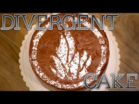 Dauntless Flames Divergent Themed Cake | Just Add Sugar - YouTube