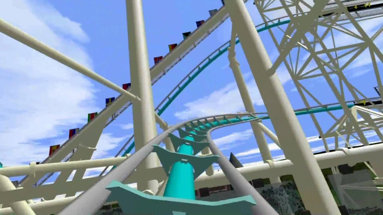Lenny Lizard Coaster Onride - YouTube