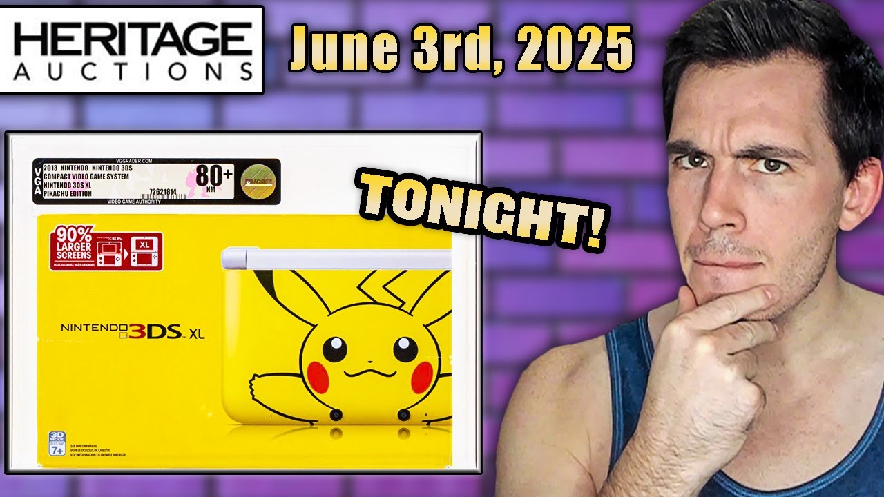 [FULL] Will You Be Grading Switch 2 Games!? - Heritage Graded Game Live Auctions - YouTube