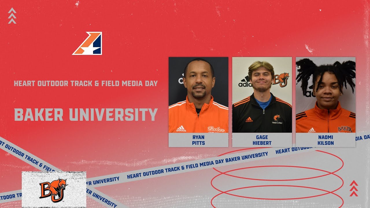 Baker University - 2024 Heart Outdoor Track & Field Media Day - YouTube