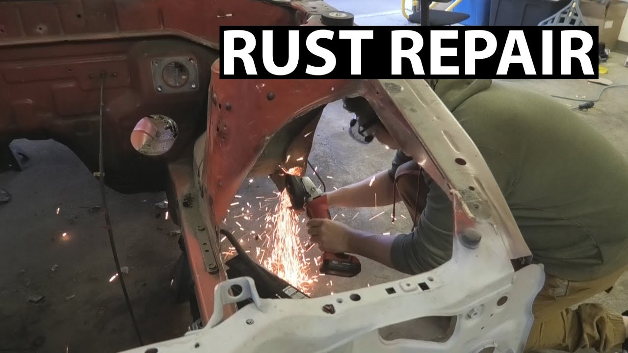 Hacking Rust Out of My S13 AGAIN | 240sx Restoration Part 3 - YouTube