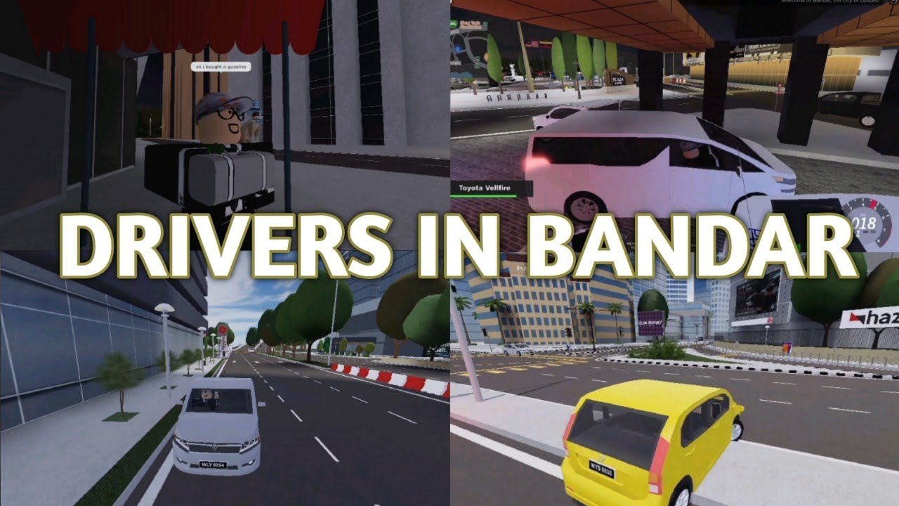 30 Types of Drivers in Bandar (Roblox Malaysia) - YouTube