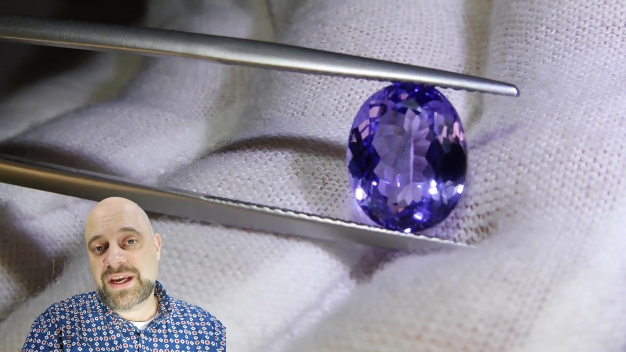 SOLD - 3.43 ct Oval Tanzanite IGI Certified With Laser Inscription ...