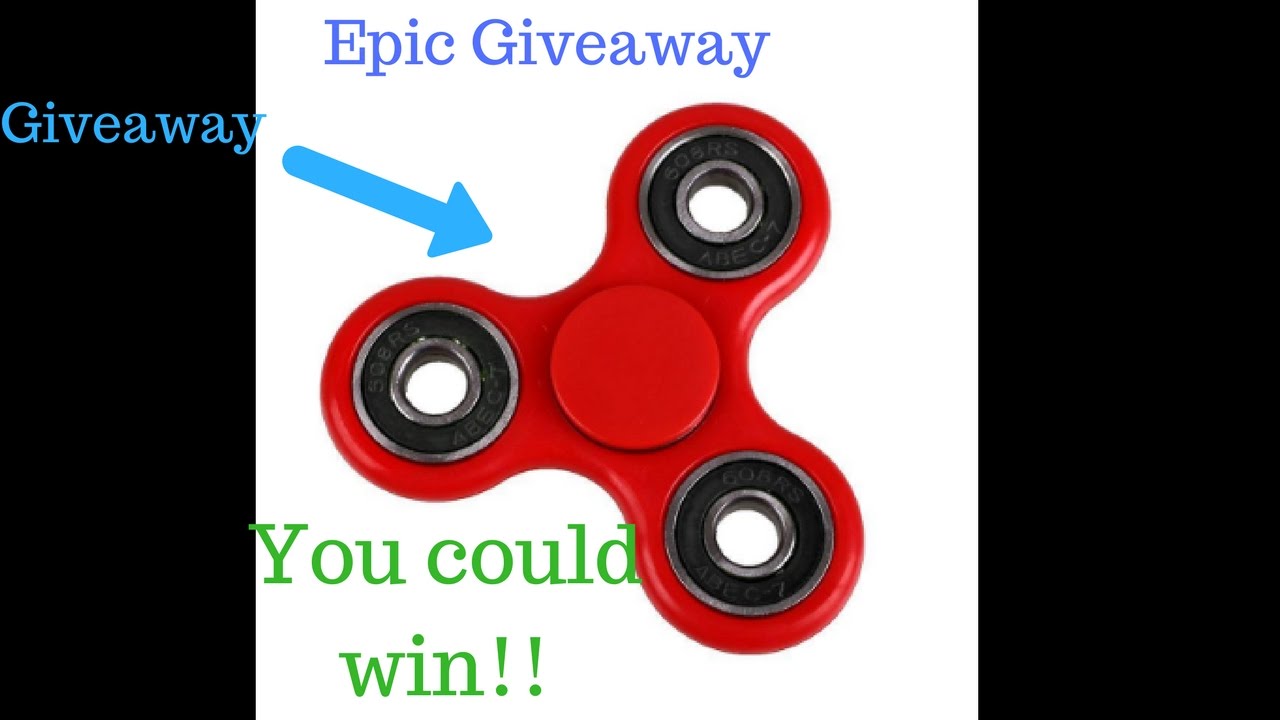Fidget Spinner Giveaway!!!! (you could win) - YouTube
