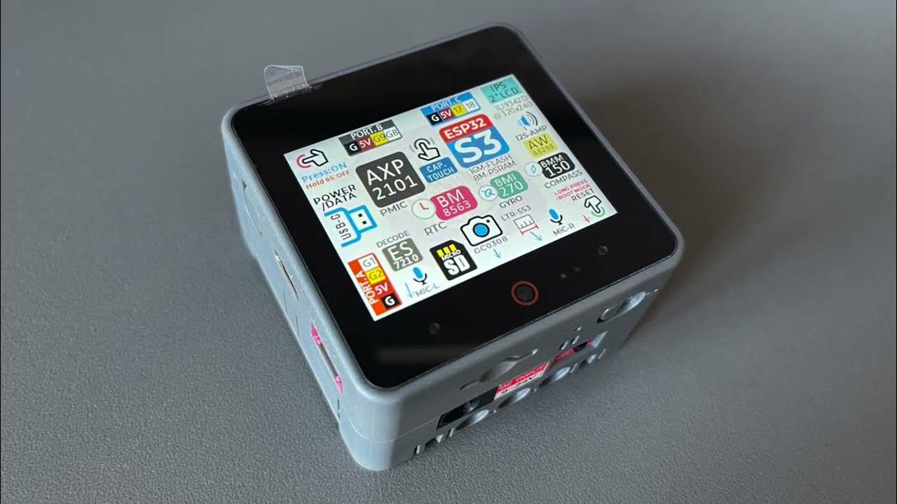 💙 Знакомство с M5Stack CoreS3 (ENG SUBS) - YouTube