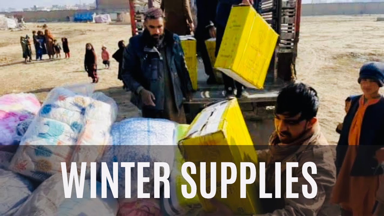 Distribution of Winter Supplies! - YouTube
