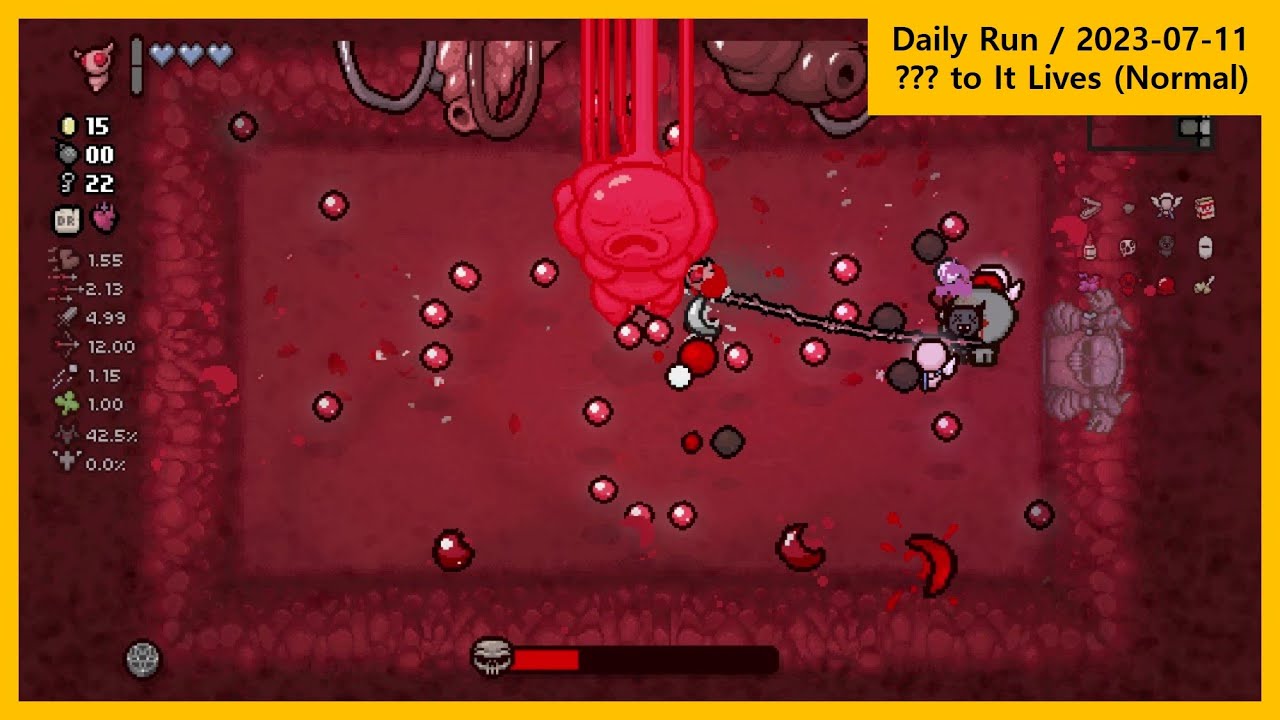 [Daily Run 2023-07-11] Conjoined Gello | The Binding of Isaac ...