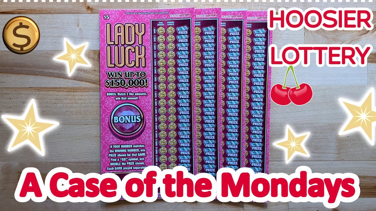 Lady Luck - Indiana Scratch Off Tickets - Hoosier Lottery - $20 Session ...