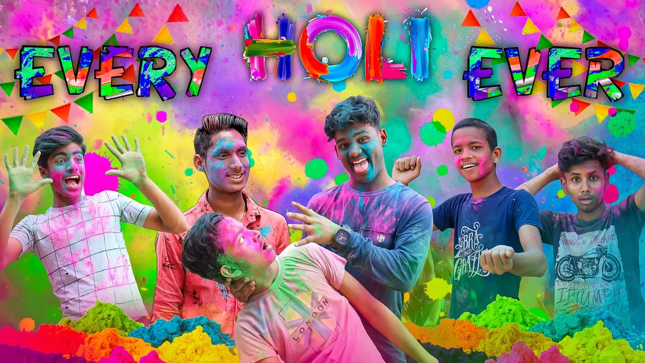 HOLI DHAMAAL 2024 || होली है || Happy Holi || Sycho2world - YouTube